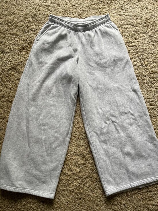 Garage | Pants & Jumpsuits | Garage Wide Leg Sweatpants Light Grey Size ...